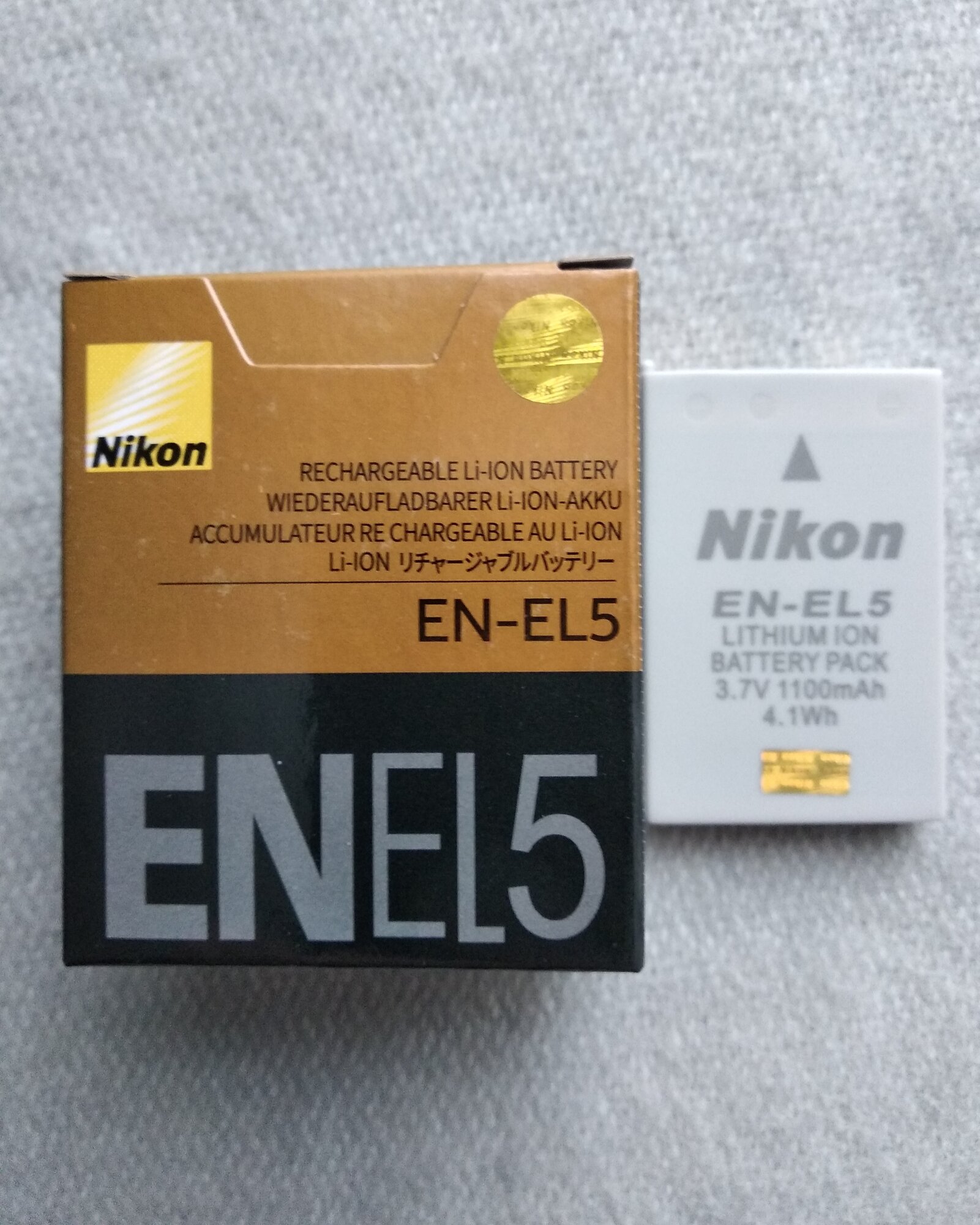 Аккумулятор EN-EL5 для фотоаппарата Nikon
