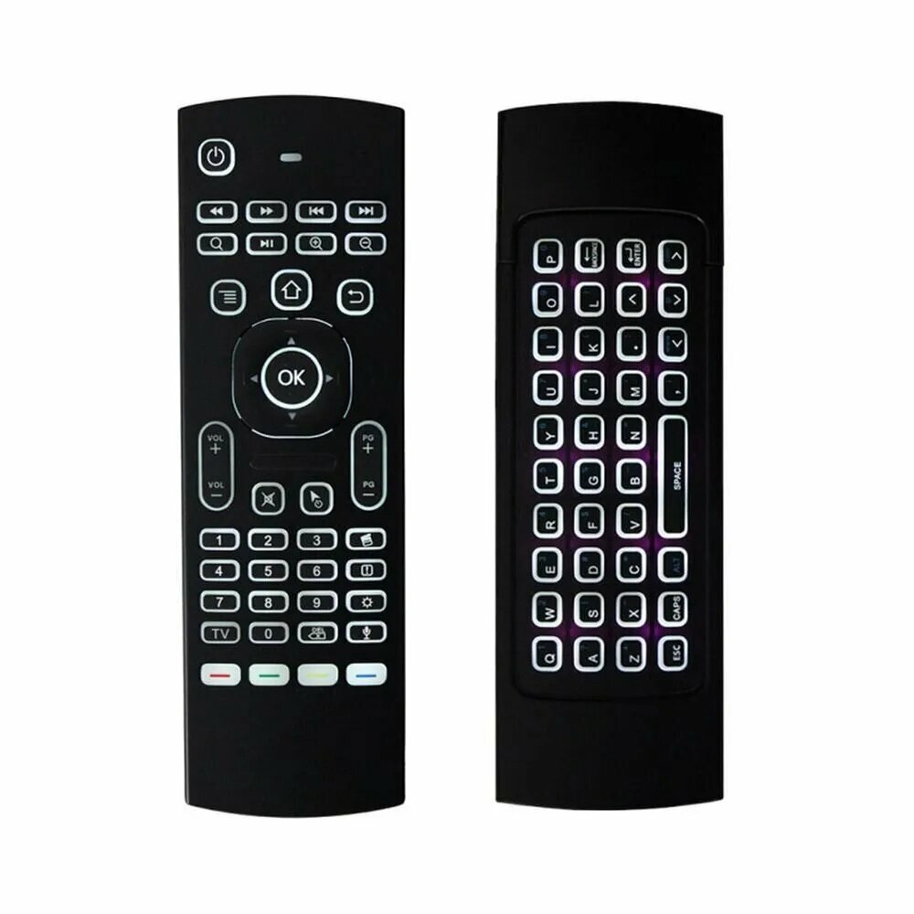 Совместимо с беспроводной клавиатурой MX3 Air Mouse 2.4G и интеллектуальным пультом дистанционного управления