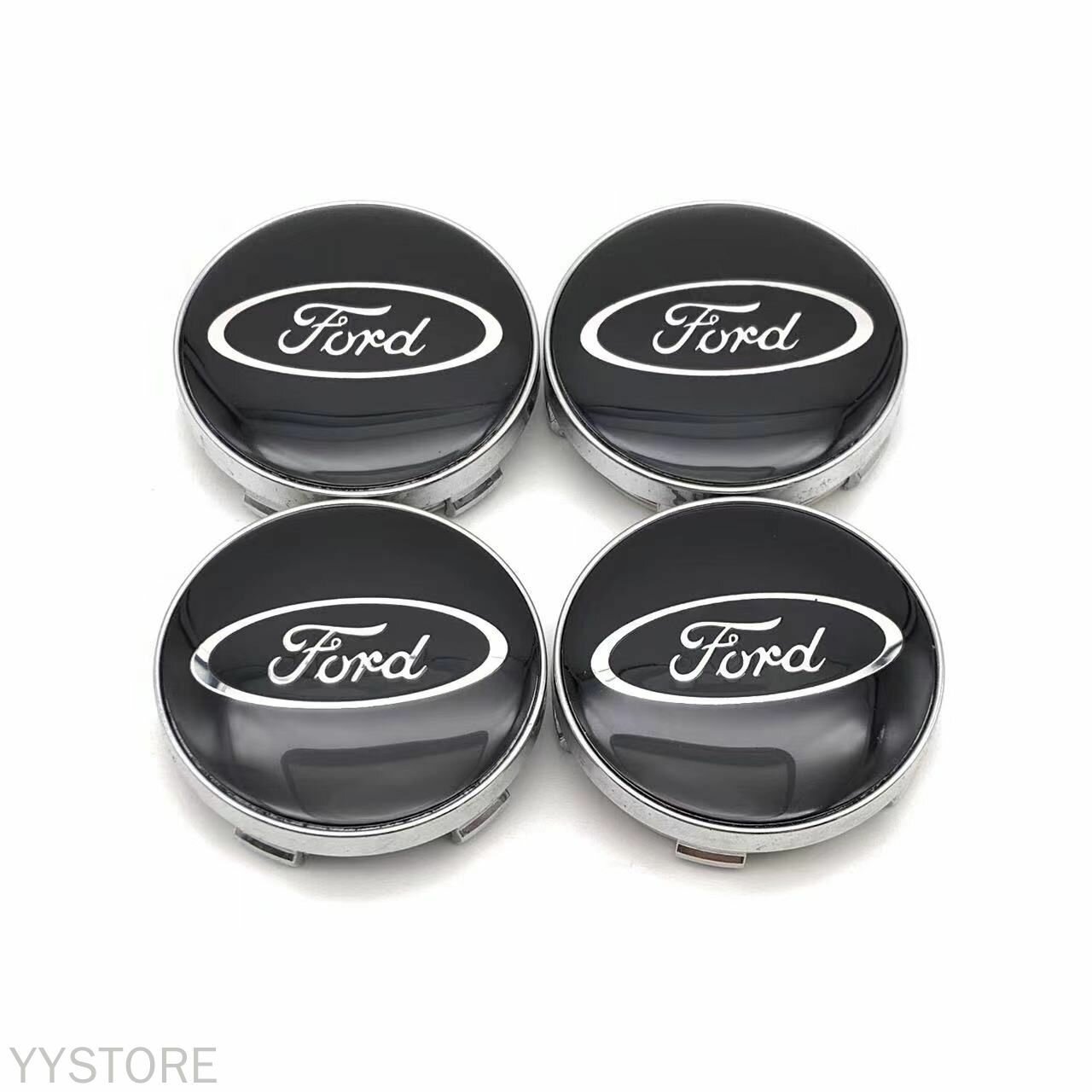 Колпачки заглушки на литые диски Ford 60/56/10 мм, 4 шт. На диск Форд влезут.