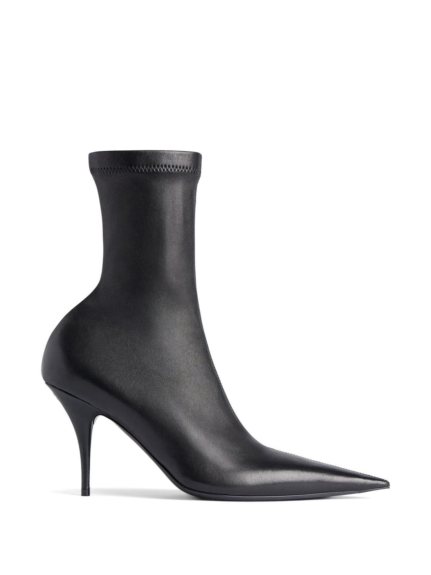 Ботинки Avenue point-toe logo-plaque boots