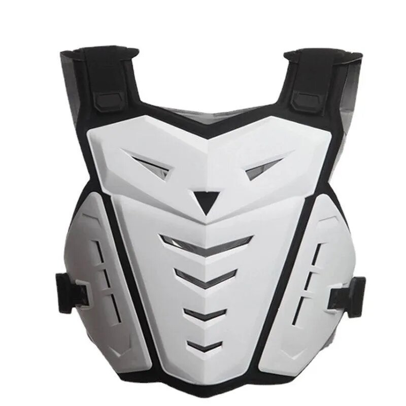 Моточерепаха GHOST RECON ARMOR VEST, универсальный размер, белый, пластик, TPU, капрон, EVA
