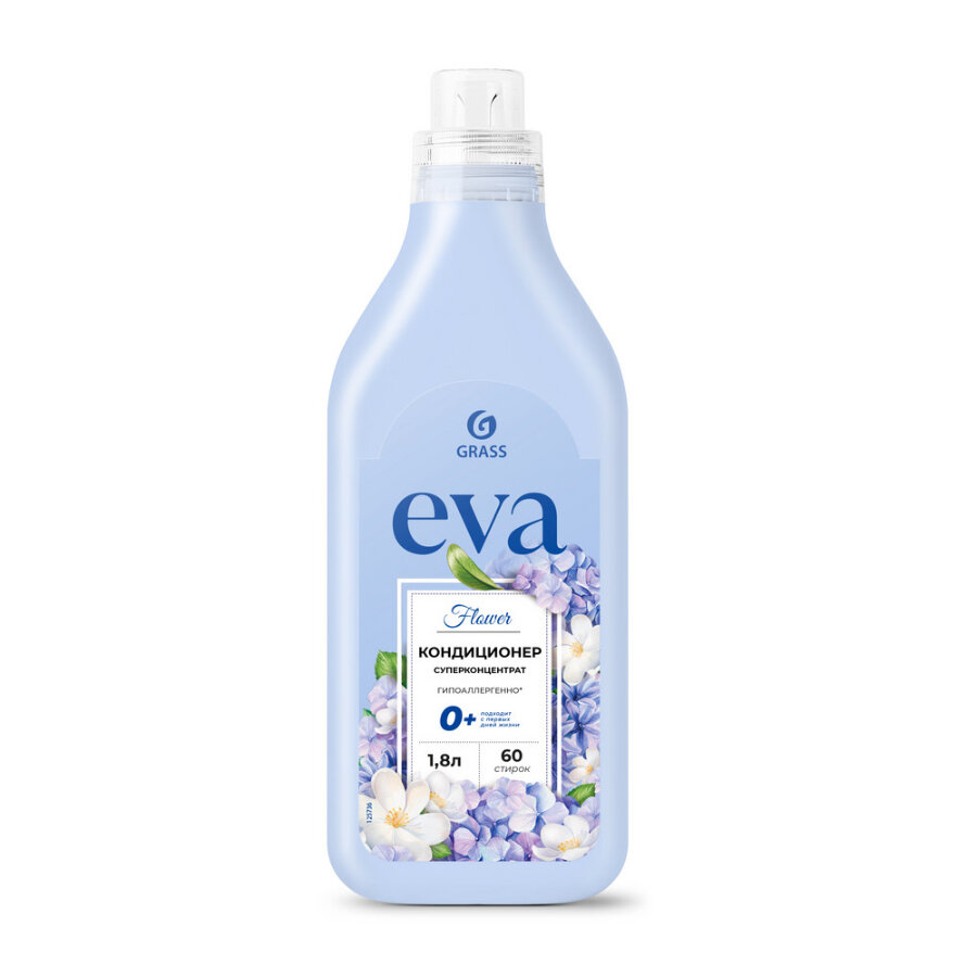 GRASS, Кондиционер для белья "EVA" flower концентрированный, 1 л