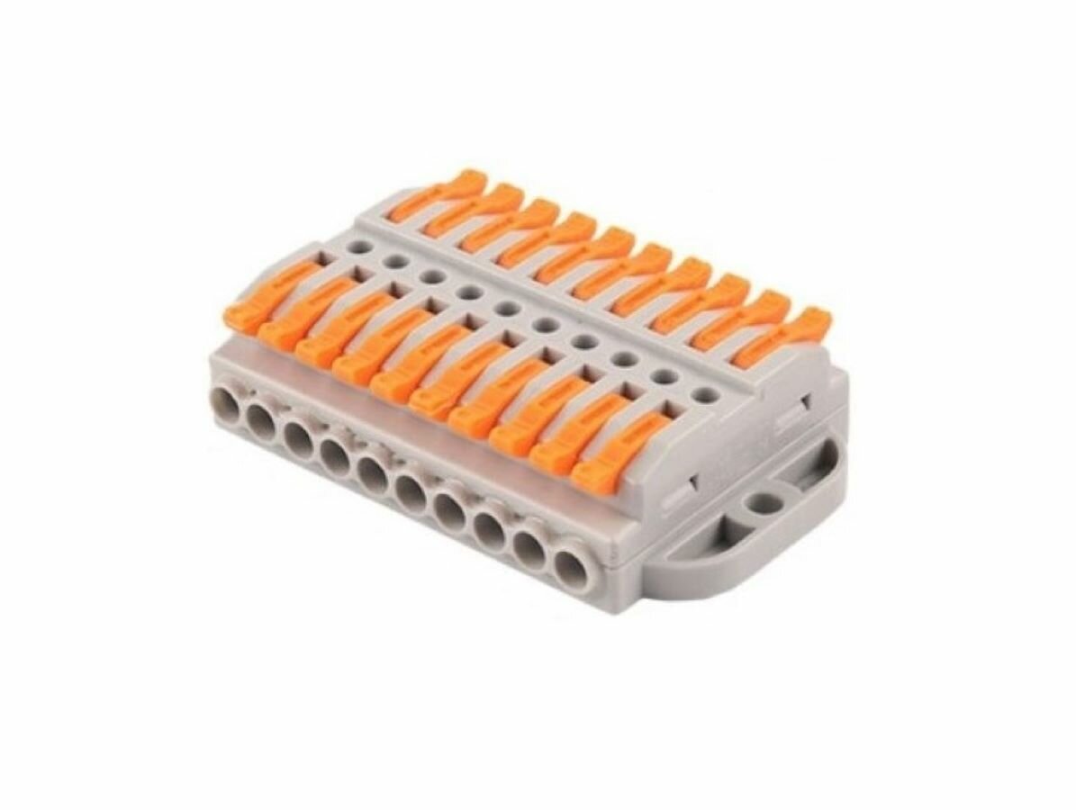 Клемма пружинная быстрозажимная СН-22/10Р-1/1. Клеммная колодка (1 шт)