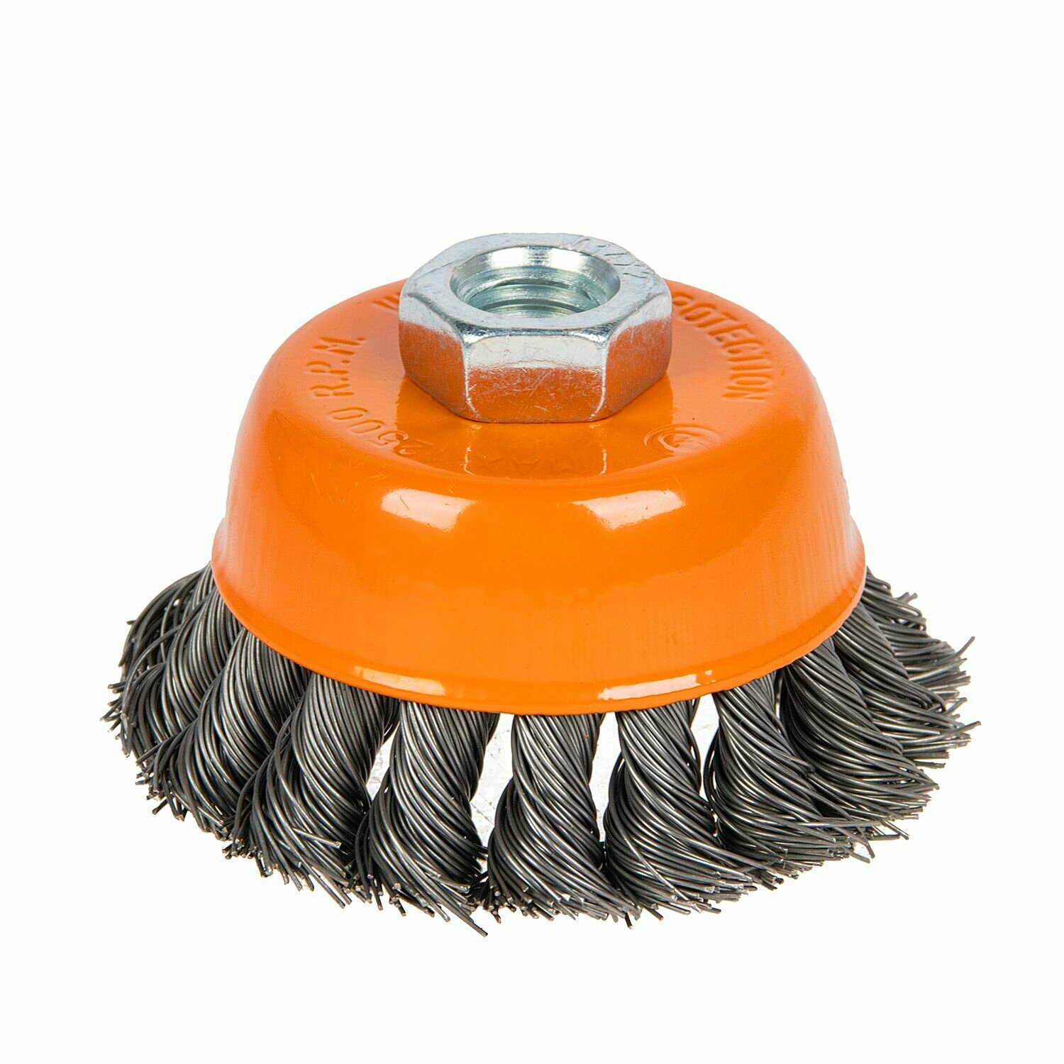 Щетка чашечная для УШМ Sturm Для очистки поверхностей, стальная проволока, диаметр 75 мм 5240202