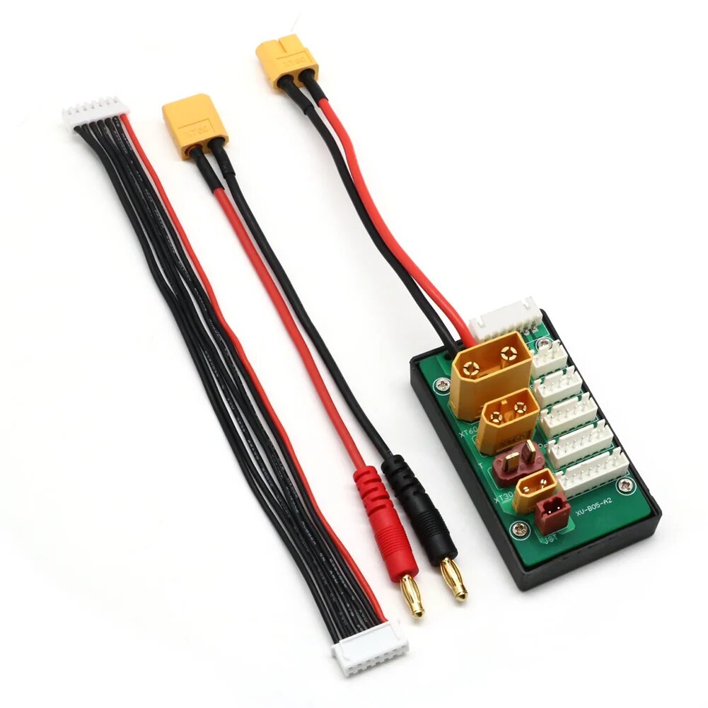 Mitoot Параллельная зарядная плата XT30 XT60 XT90 JST T 2-6S