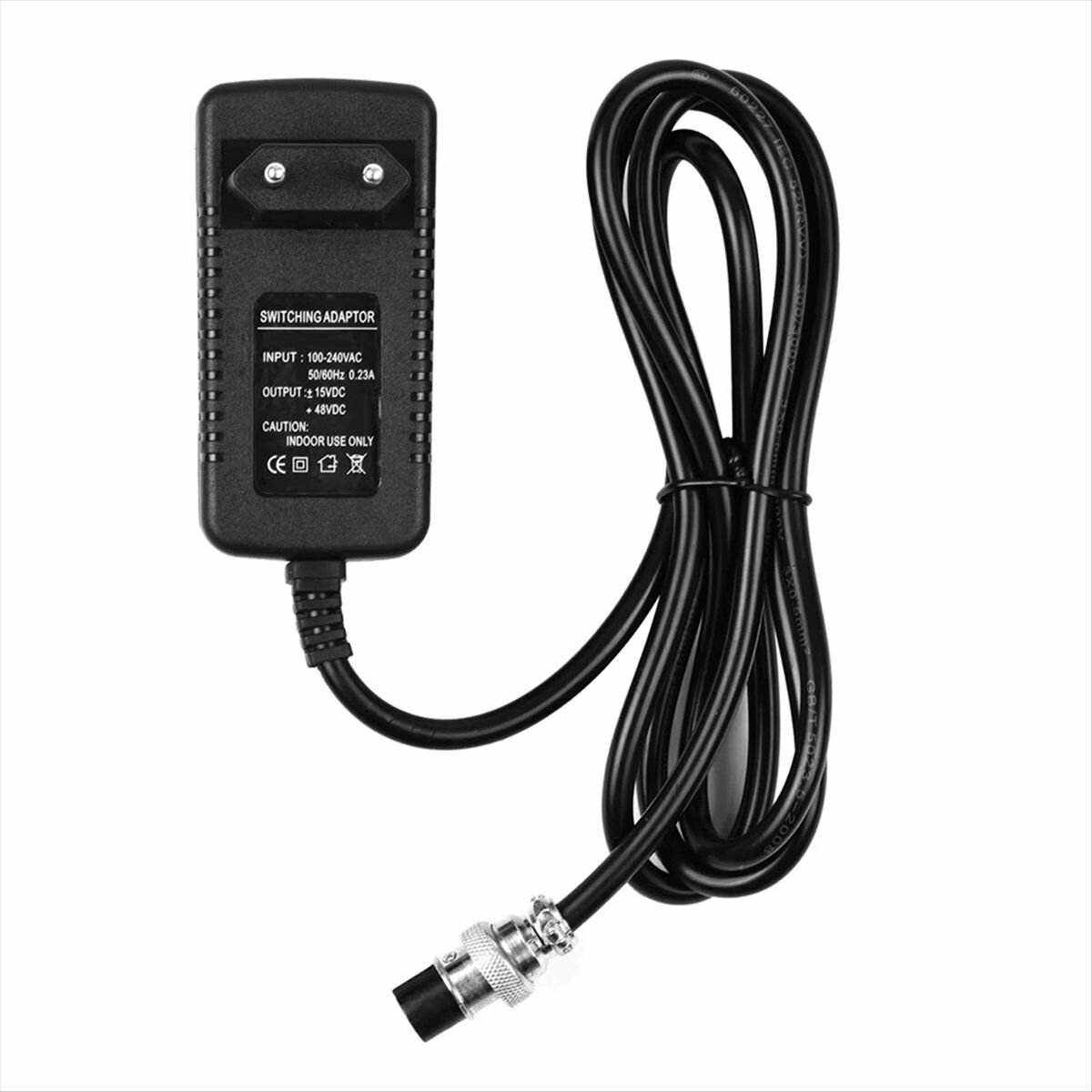 Блок Питания Микшера 15 В/48 В С 4-Контактной Вилкой EU Для 16-Канальных Микшеров