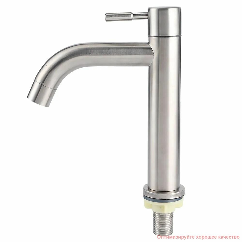 G1/2 Нержавеющая сталь Кран Водопроводный/одиночный кран холодной воды/Водопроводный кран/Cмеситель для кухни