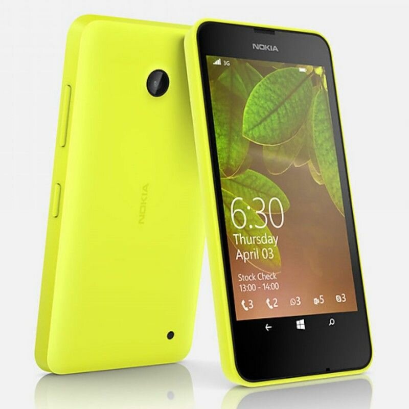 Nokia Мобильный телефон Nokia Lumia 630, желтый