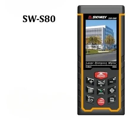 Лазерный дальномер SNDWAY SW-S120 120м SW-S80