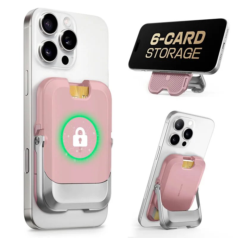 SUPCASE Blush кошелек-подставка для iPhone 16/15/14/13