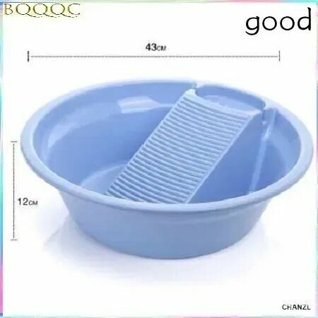 Таз, пластик, 6 л, 1 шт