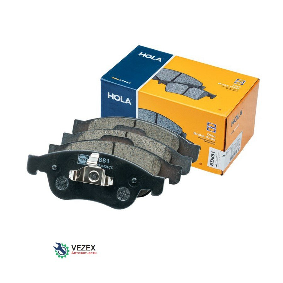 HOLA BD881 Колодки тормозные дисковые