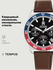Наручные часы TOMMY HILFIGER, серебряный, синий, красный, коричневый