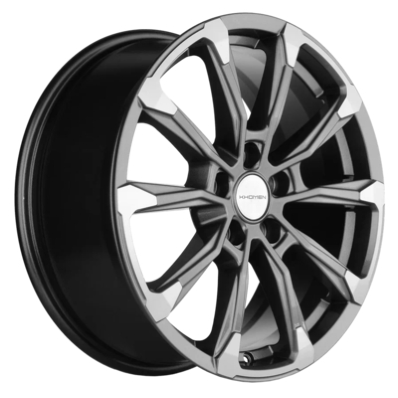 Диск колесный Khomen Wheels KHW1808 (Geely Coolray) 7,5x18 5x114,3 Dia54.1 ET50 цвет Gray-FP