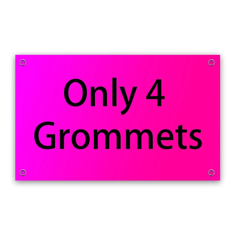Флаг 90 x 150cm Only4 Grommets