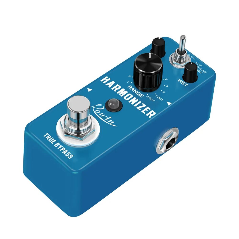 ROWIN LEF-3807 HARMONIZER гитарный эффект педали подлинного шунта