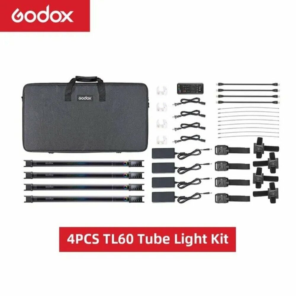 Godox TL60 Pavo Tube Light RGB Color Photography Light Портативная Световая Палочка С Управлением Через Приложение