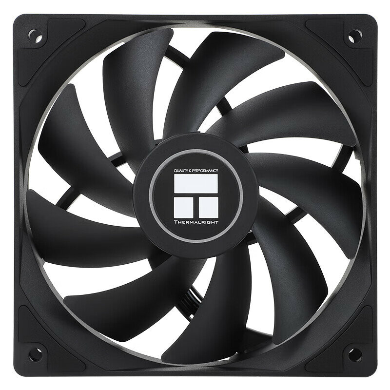 Thermalright TL-C12C EXTREM Черный 12 см вентилятор для корпуса с двойными шариковыми подшипниками 4-контактный PWM,