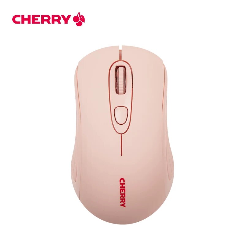 CHERRY MW2180 беспроводная тихая мышь USB для офиса, ноутбука и настольного ПК, розовая