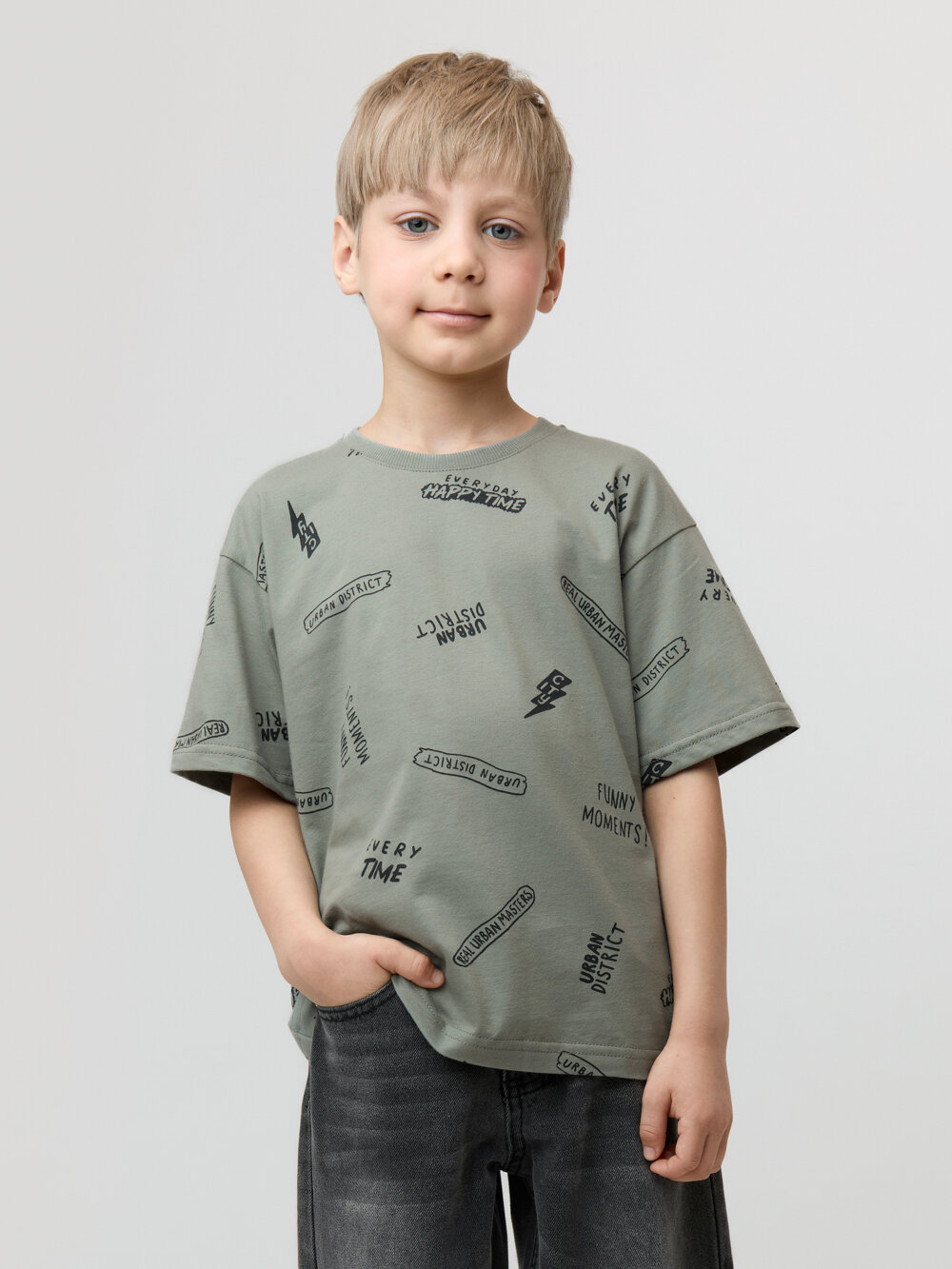 Футболка КР 302979/хаки 6206 Н235 к690