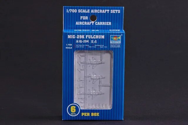 Trumpeter 03409 1:700 Российский истребитель Миг-29 "Точка опоры" Сборная модель самолета
