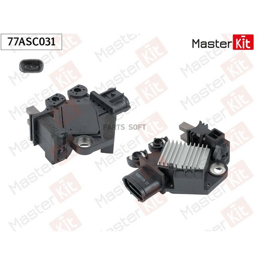 MASTERKIT 77ASC031 регулятор напряжения генератора kia ceed/rio