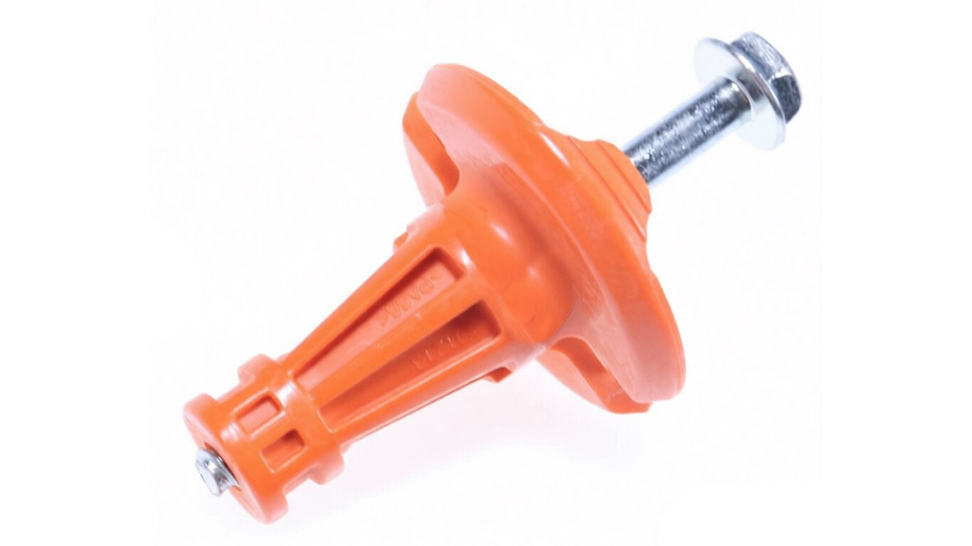 Транспортировочный предохранительный болт с креплением для кабеля для стиральной машины GRUNDIG G3WFT57240X, G5WFT59418WSF (191214xx00, 191215xx00, снято с гарантийной техники)