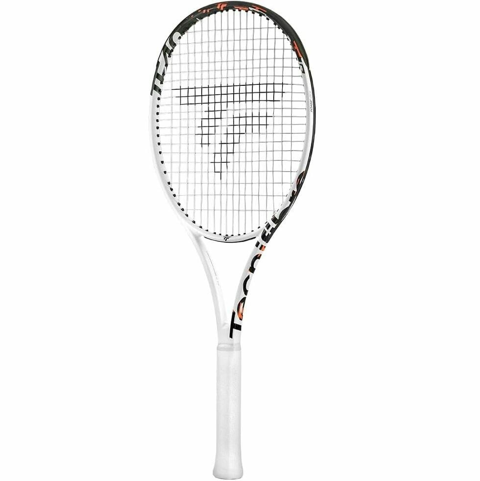 DECATHLON ракетка для большого тенниса Tecnifibre TF-40 V3, оранжевый/черный/белый, размер ручки 3, вес 290 г, баланс 325 мм, схема струн 16x19