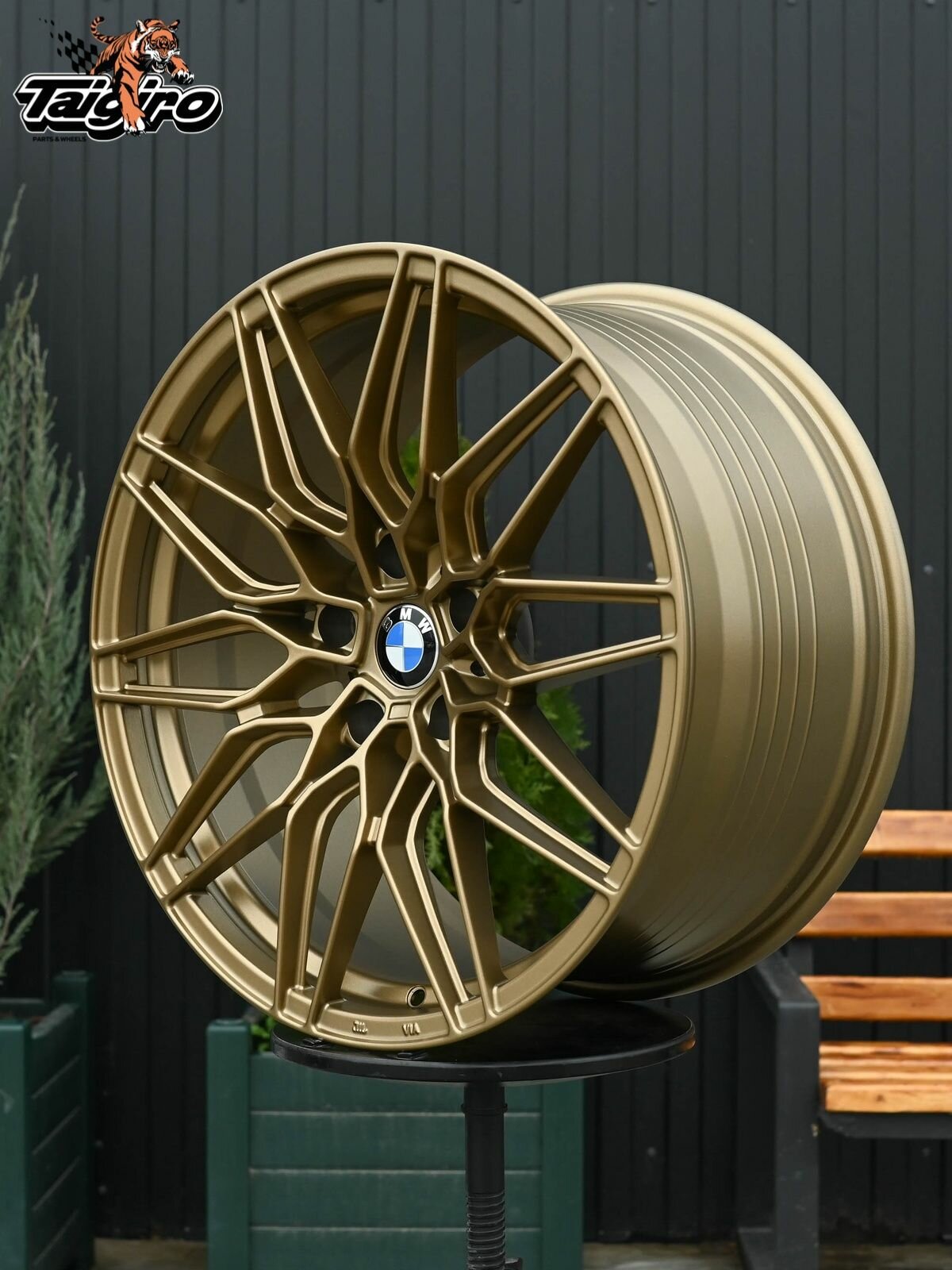 Taigiro Топ дизайн Колесный диск Литой 19x9.5 PCD5x120 ET35 D72.56 Бронза