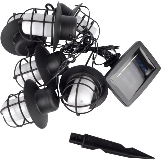 Светильник на солнечных батареях Uniel USL-S-121/PT2500 LANTERNS" Фонарики". 72 светодиода. Эффект пламени. IP44.