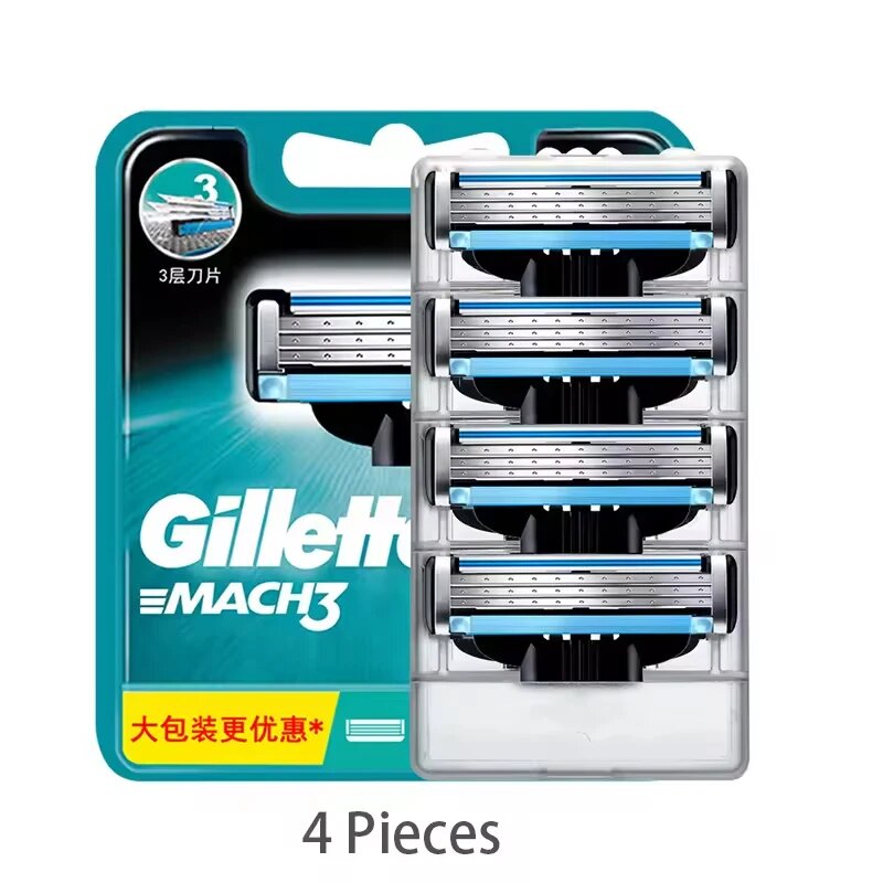 Gillette Mach3 Лезвия для бритвы 4/8 шт 4 Blades