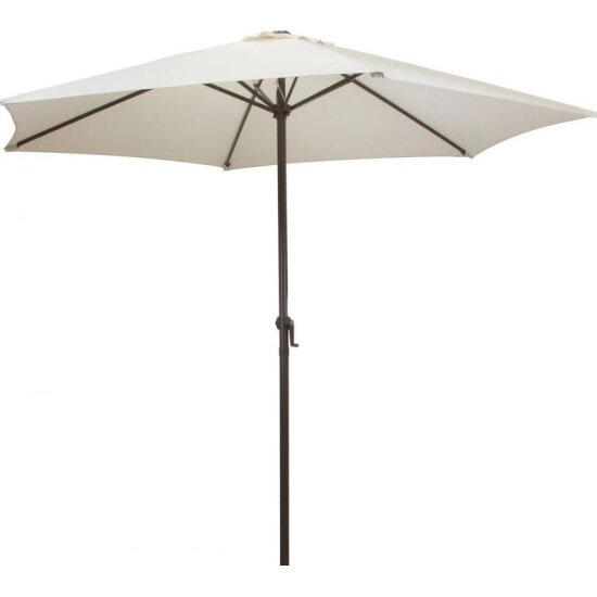 Зонт садовый Ecos GU-01 диаметр 270 см (бежевый) без крестообразного основания (штанга 38 мм)