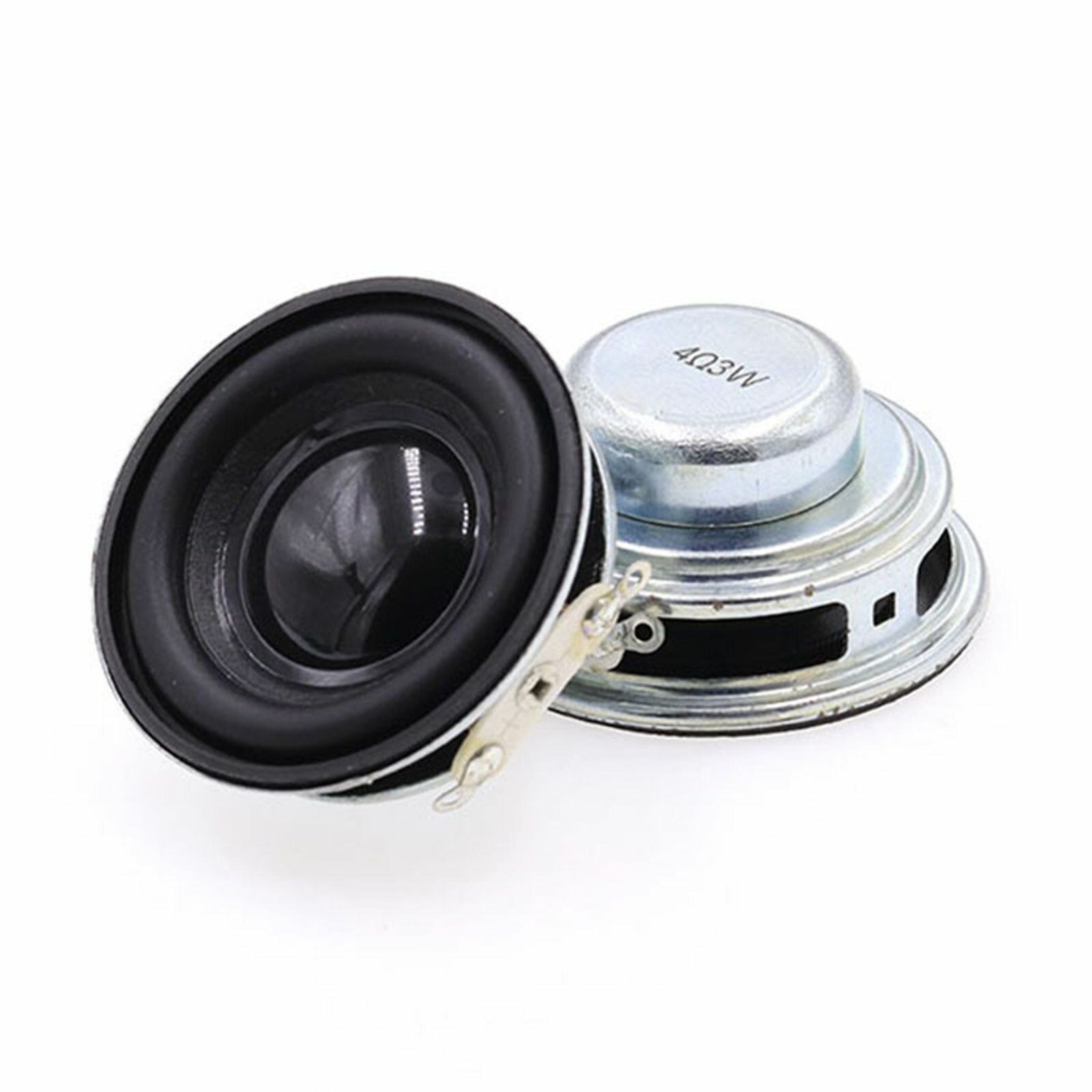 2pcs 40 -миллиметровые динамики 15 дюйма полной частоты 4om 3w -сабвуфера