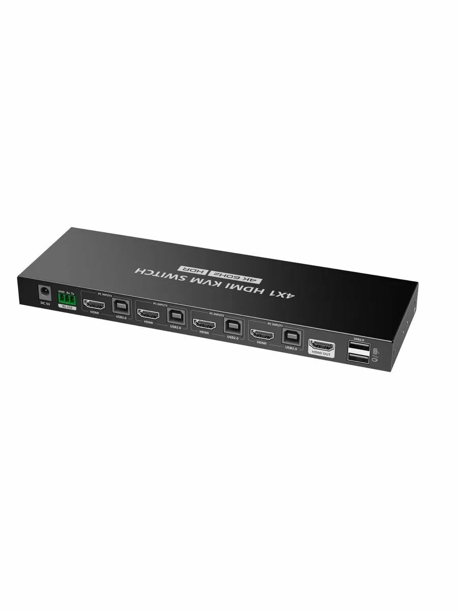 LENKENG LKV441 переключатель HDMI KVM 4 в 1, 4K
