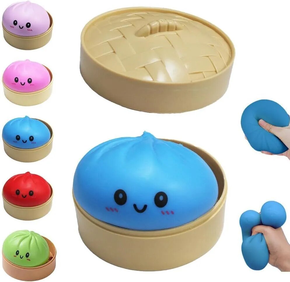 Сквиш антистресс Кнедлики Squishies 1шт
