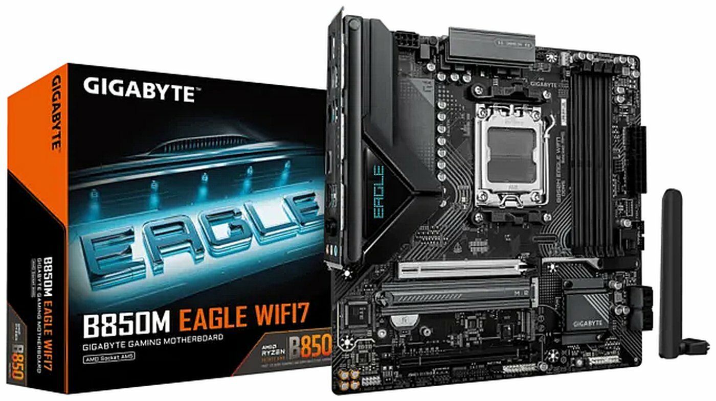Материнская плата Gigabyte B850M EAGLE WIFI7 (AM5, mATX)