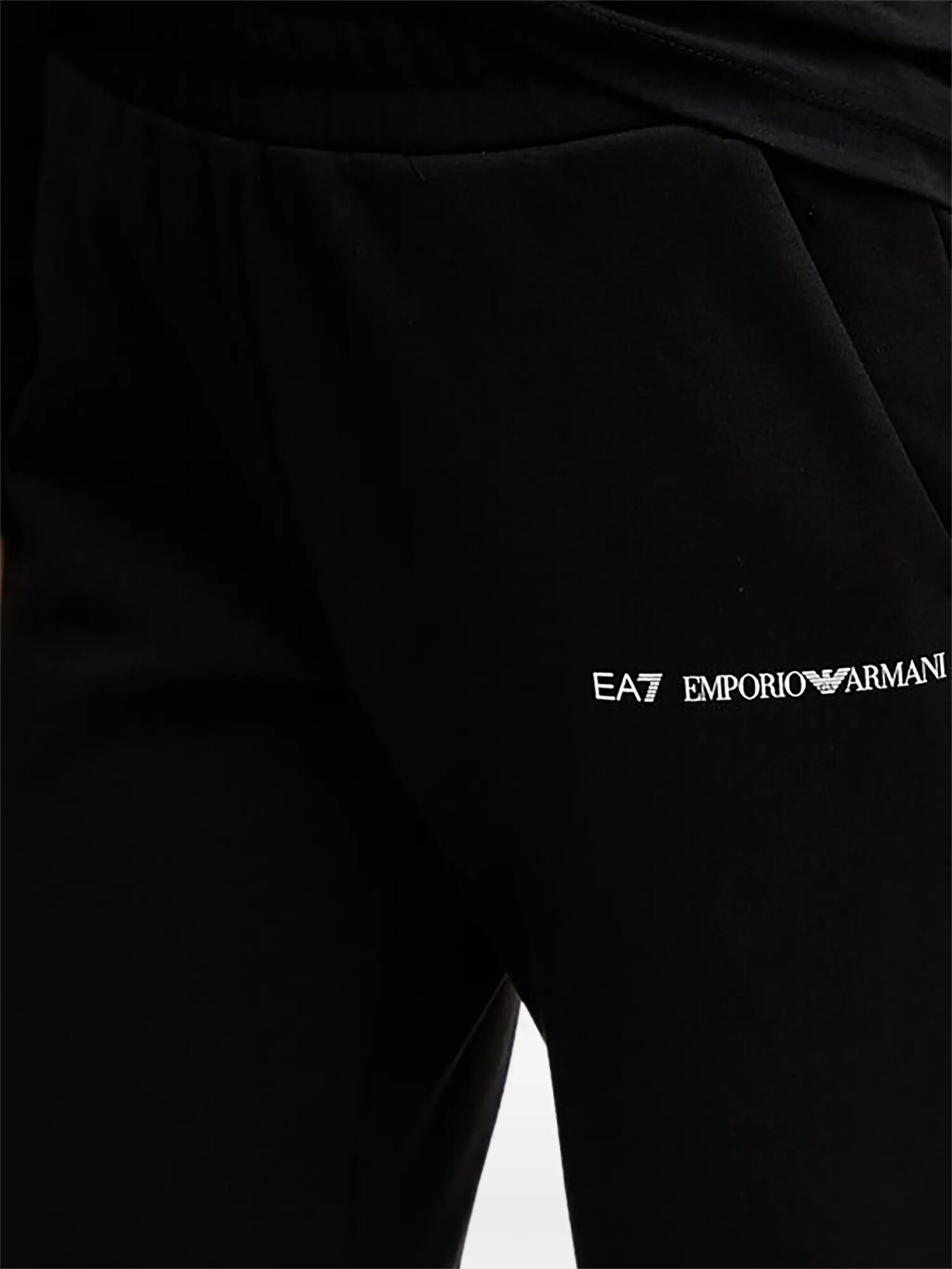 Брюки EA7 EMPORIO ARMANI, размер L, black/black — фото 1