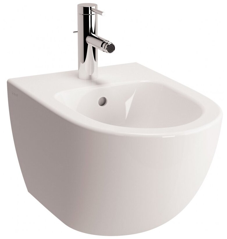 VitrA Биде Vitra 4338B003-1046 Sento подвесное 37х54 см, белое