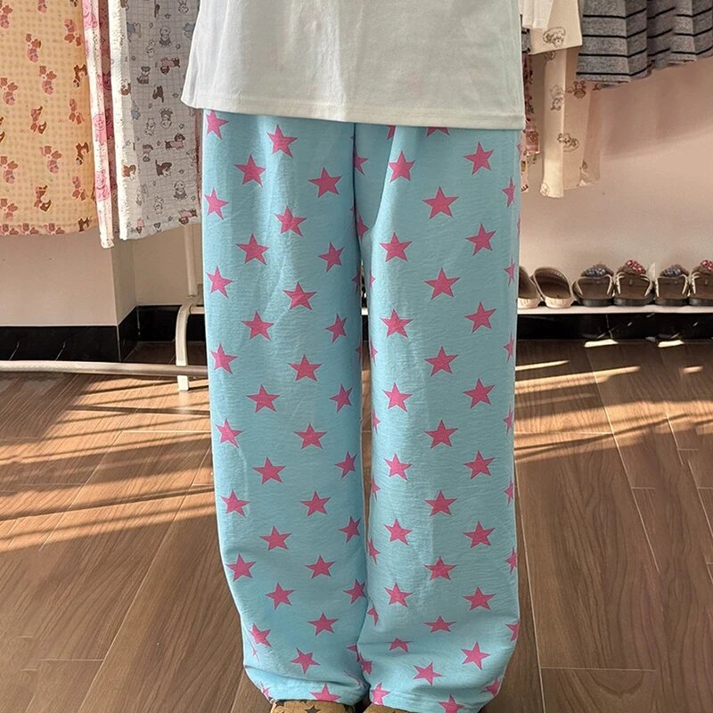 Брюки звездные женские, XXL