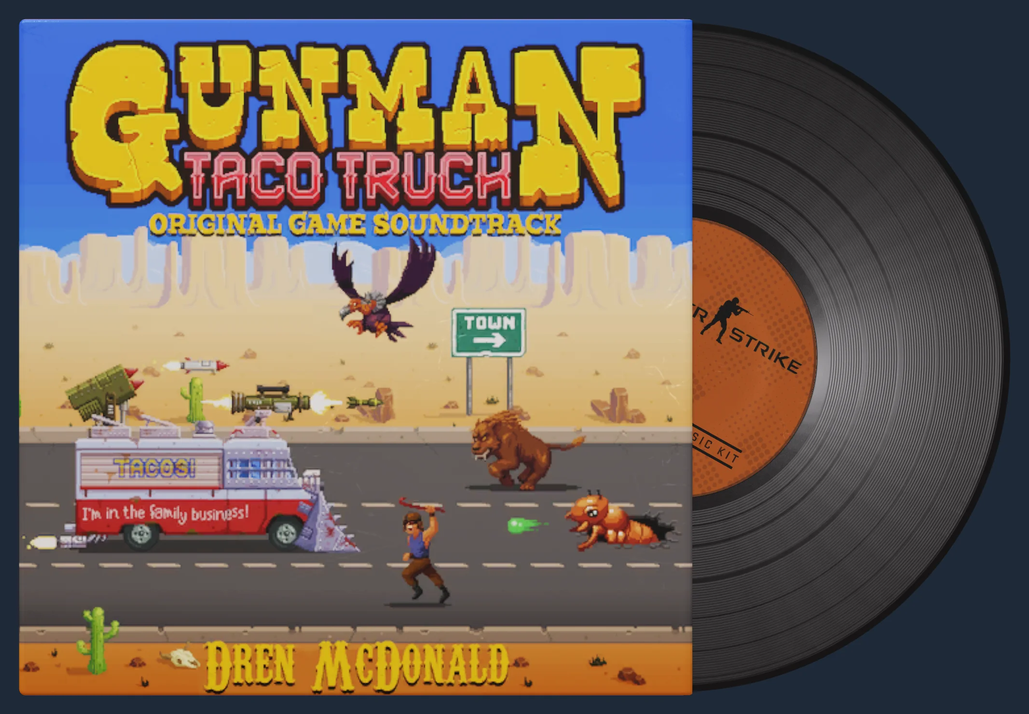 Набор музыки | Dren — Gunman Taco Truck Скины CS2 с быстрой автовыдачей steam trade