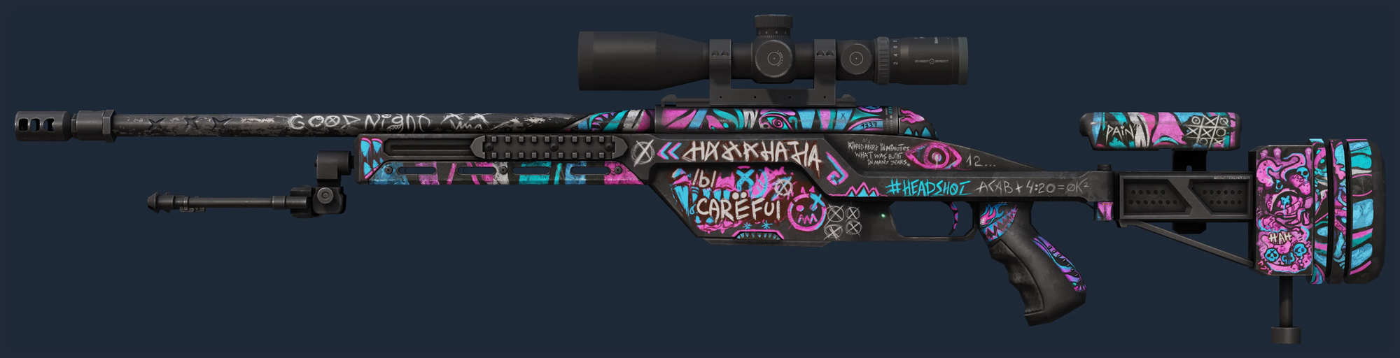 StatTrak™ SSG 08 | Горячечные грёзы (После полевых испытаний) Скины CS2 с быстрой автовыдачей steam trade