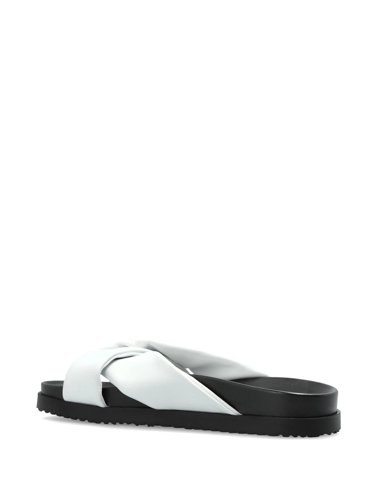 Кроссовки Bogner Twisted leather sneakers, размер 36, бежевый/белый — фото 1