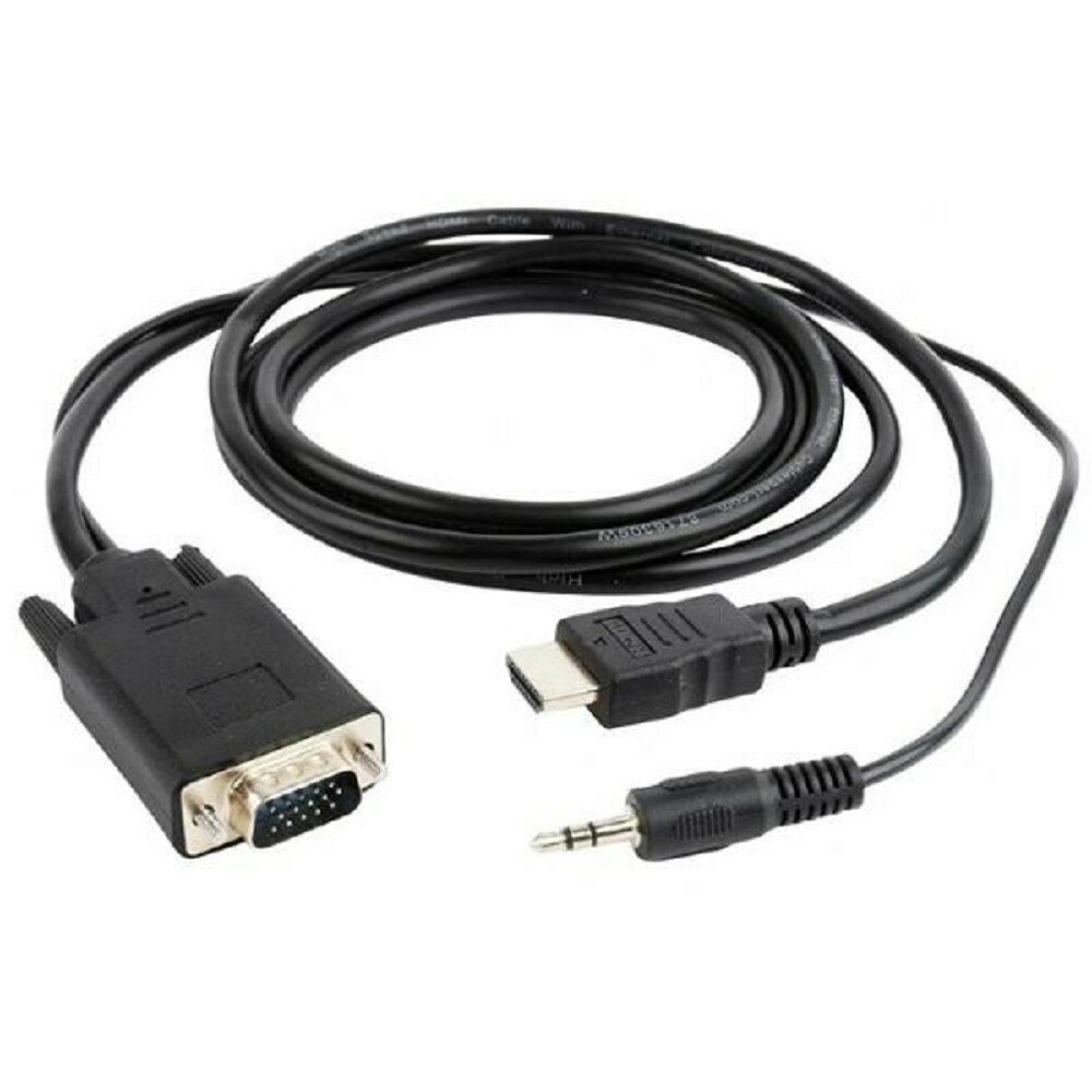 Мультимедийный кабель переходник Cablexpert A-HDMI-VGA-03-10 3 м