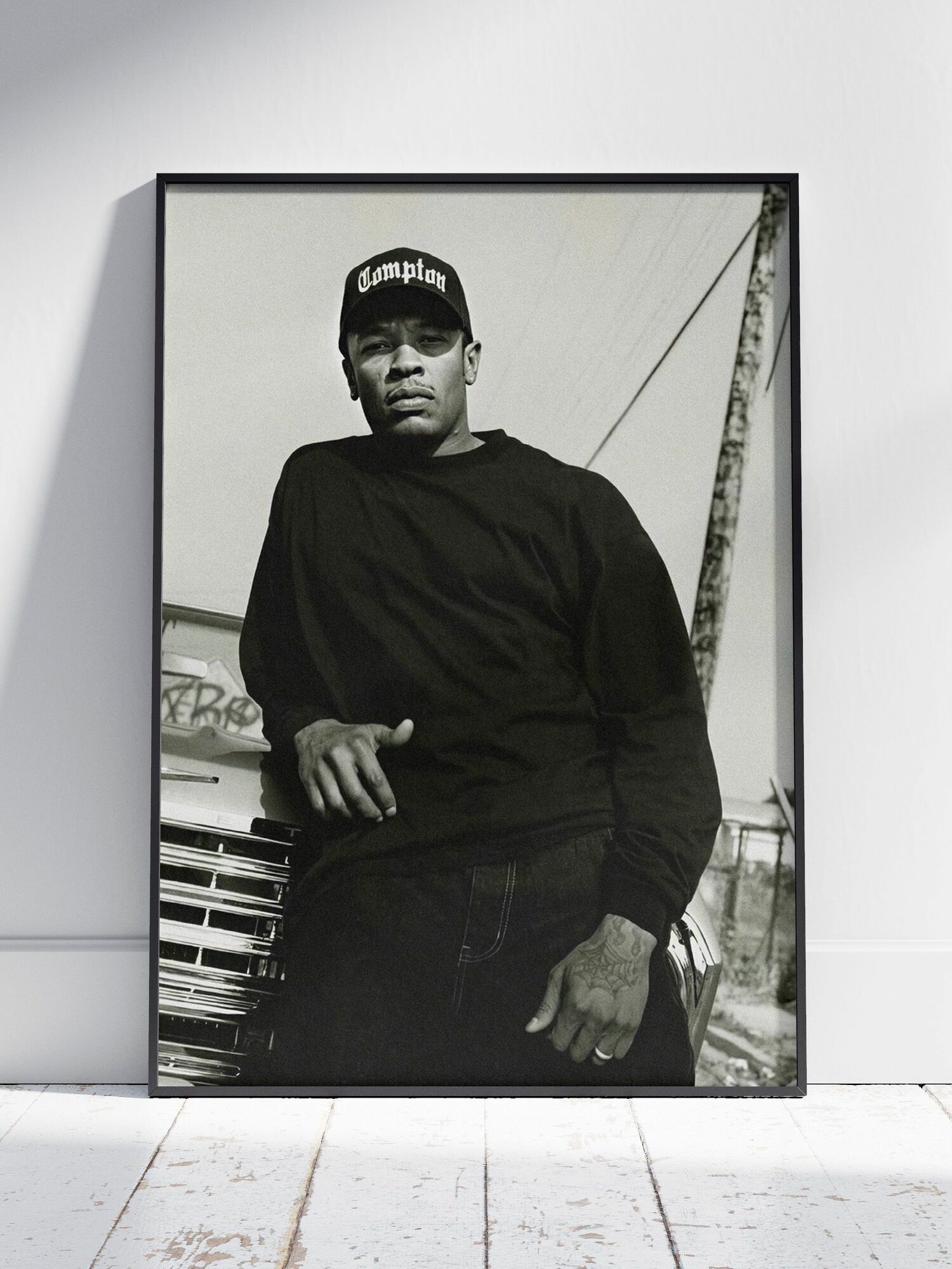 Плакат на стену для интерьера Доктор Дре (Dr Dre 7) - Постер по музыке и артисту формата A4 (21x30 см)