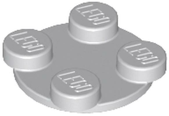 Деталь Lego 3679 Turntable 2 x 2 Plate, Top