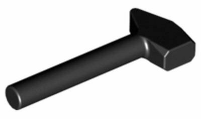 Деталь Lego 4522 Minifigure, Utensil Tool Mallet / Hammer