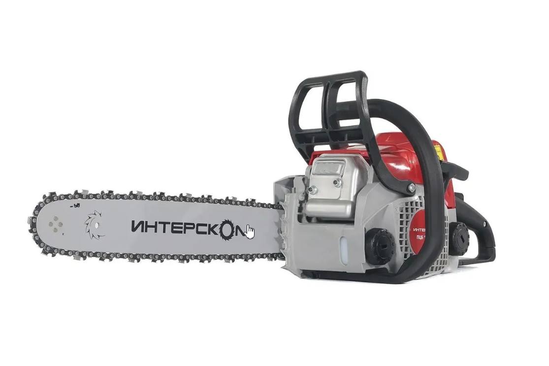 Бензопила Интерскол ПЦБ 180-16, антивибрационная система, 1500 Вт