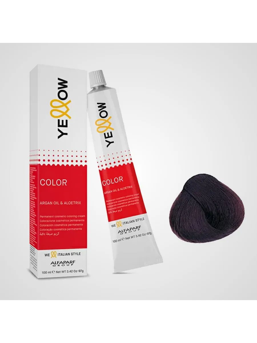 PROFESSIONAL Ye Color Permanent Coloring Cream Краска 100 мл