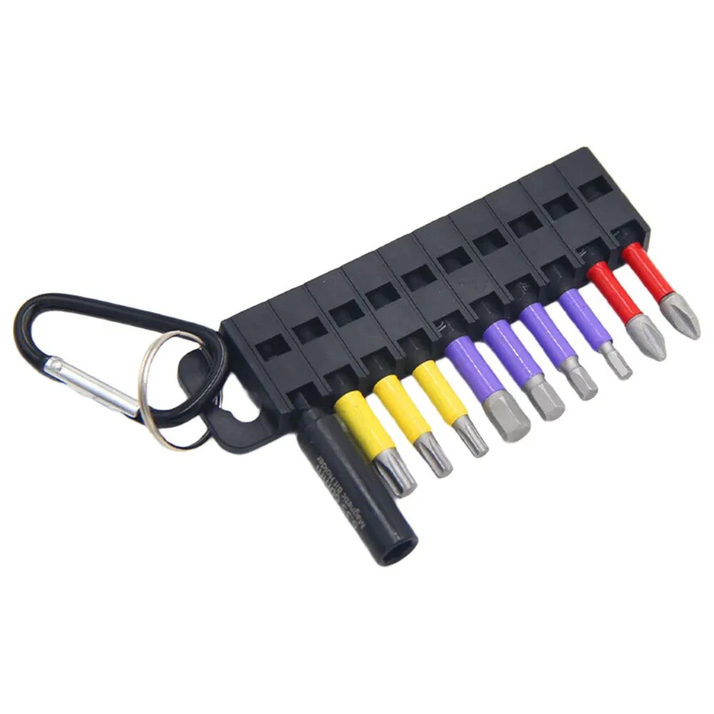 10 предметов Премиум биты с эргономичным карабином и магнитным держателем