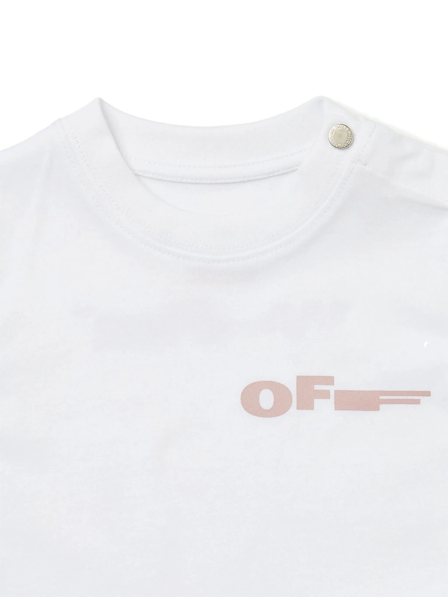 Футболка Off-White Type, размер 80, белый — фото 1